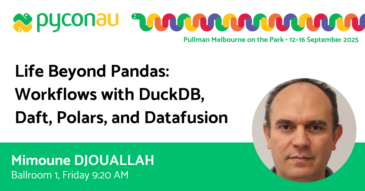 Life Beyond Pandas: Workflows with DuckDB, Daft, Polars, and Datafusion ...